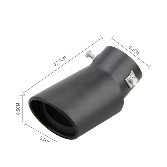 “2.5” Stainless Steel Exhaust Muffler Tip for Cars” – Exotic Car ...