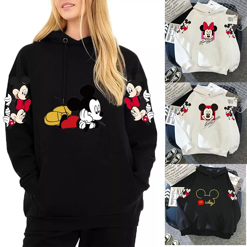 Sudadera-con-capucha-de-Mickey-y-Minnie-Mouse-para-mujer-Abrigo-con ...