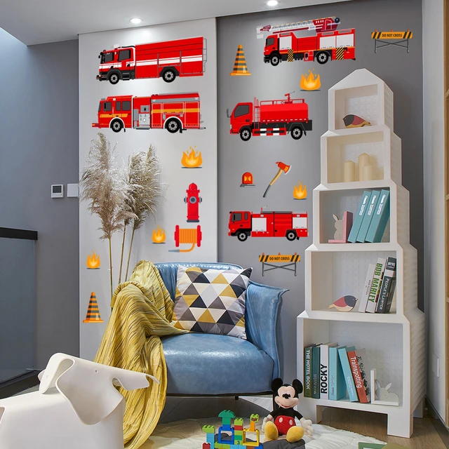Fire Truck Bedroom Ideas