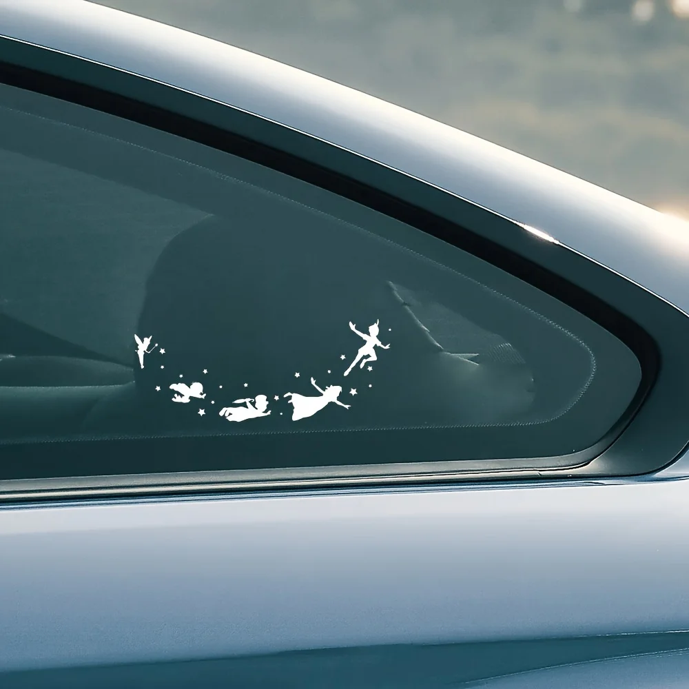 Peter Pan & Tinker Bell Flying To The Netherlands Car Styling Sticker ...