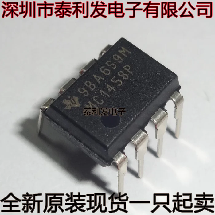 10 piezas TI MC1458P MC1458 DIP8 Original nuevo| | - AliExpress