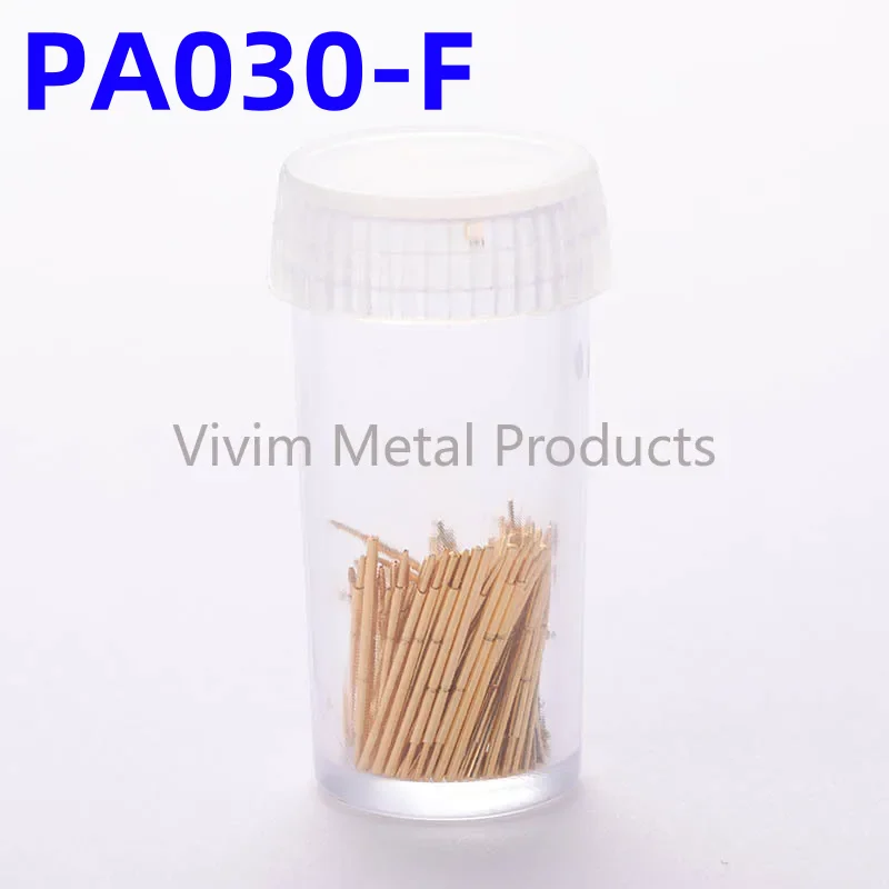20-100pcs-PA030-F-0-30mm-Metal-Test-Pin-P030-F-Test-needle-Ferrule-Seat ...