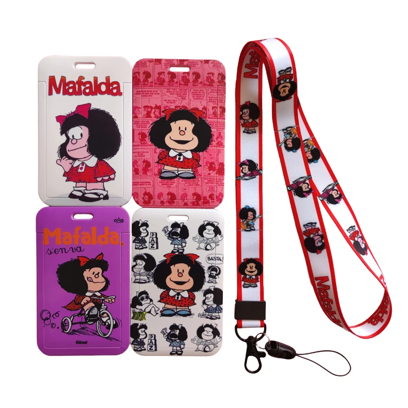 Fashion Kids Girls Name Card Student Campus Card Hanging Neck Bag Card ...