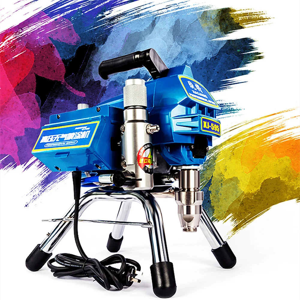 4000w 6l High-power Electric Airless Spraying Machine 595 695 700 ...