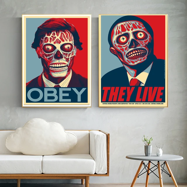 They Live Movie Art