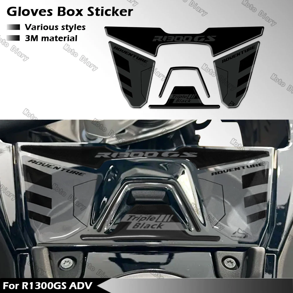 Motorcycle Sticker Gloves Box Protection Decals For R1300GS Adventure R ...
