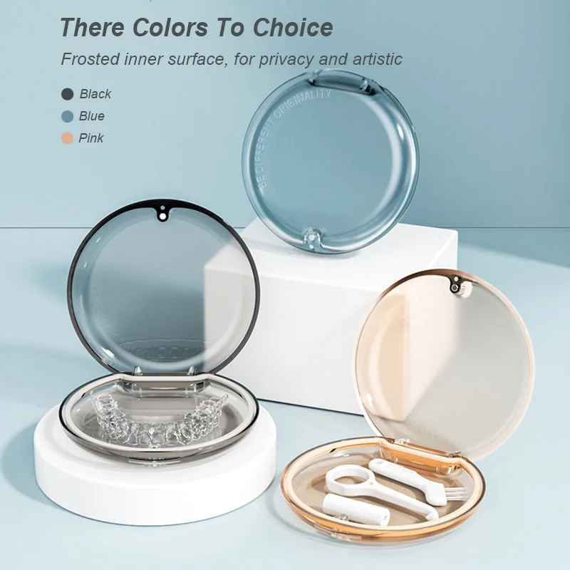 2022 Newest Magnetic Dental Braces Storage Box Orthodontic Denture ...