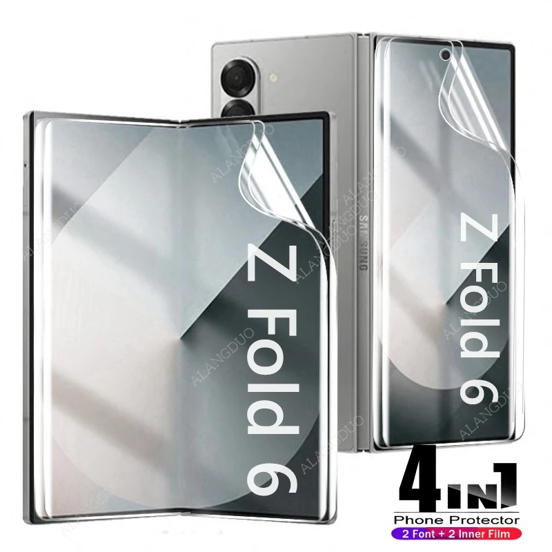 4in1-Hydrogel-Film-for-Samasung-Galaxy-Z-Fold-6-5-4-3-Screen-Protector ...
