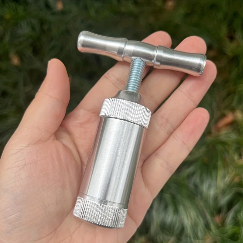 Aluminum-Spice-Hand-Crusher-Pepper-Mill-Handmade-Smoking-Press ...