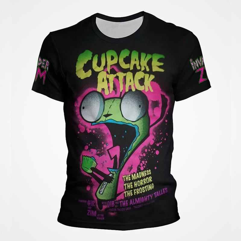 Invader Zim Gir Cupcake