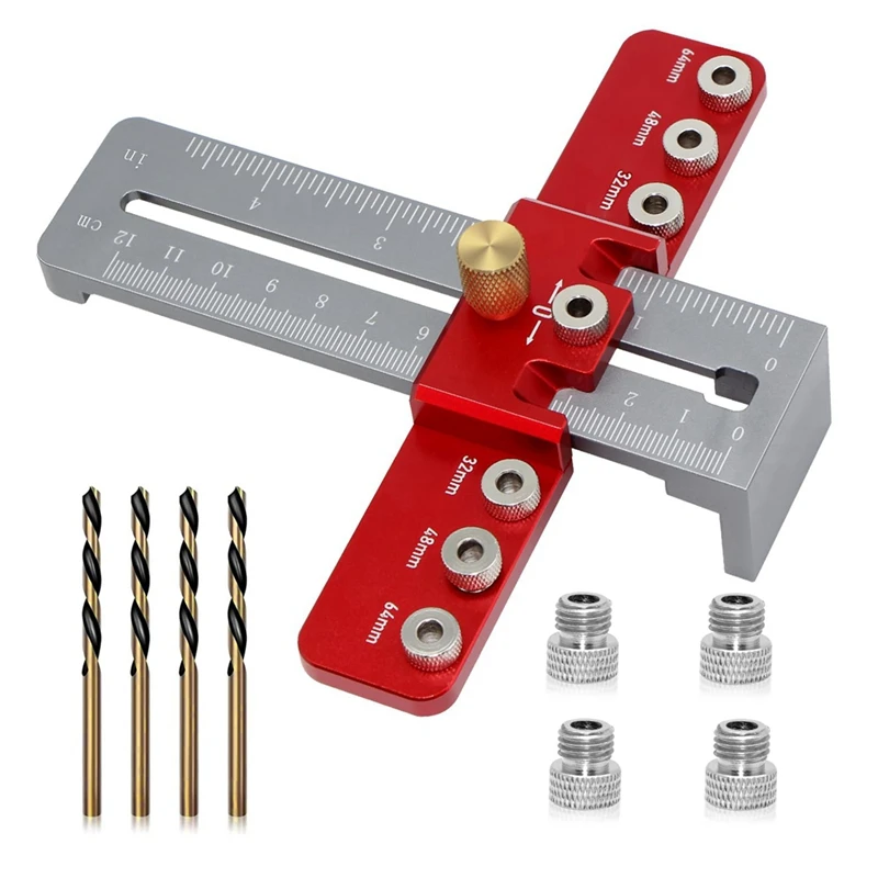 Cabinet-Hardware-Jig-Adjustable-Center-Punch-Locator-Doweling-Jig ...