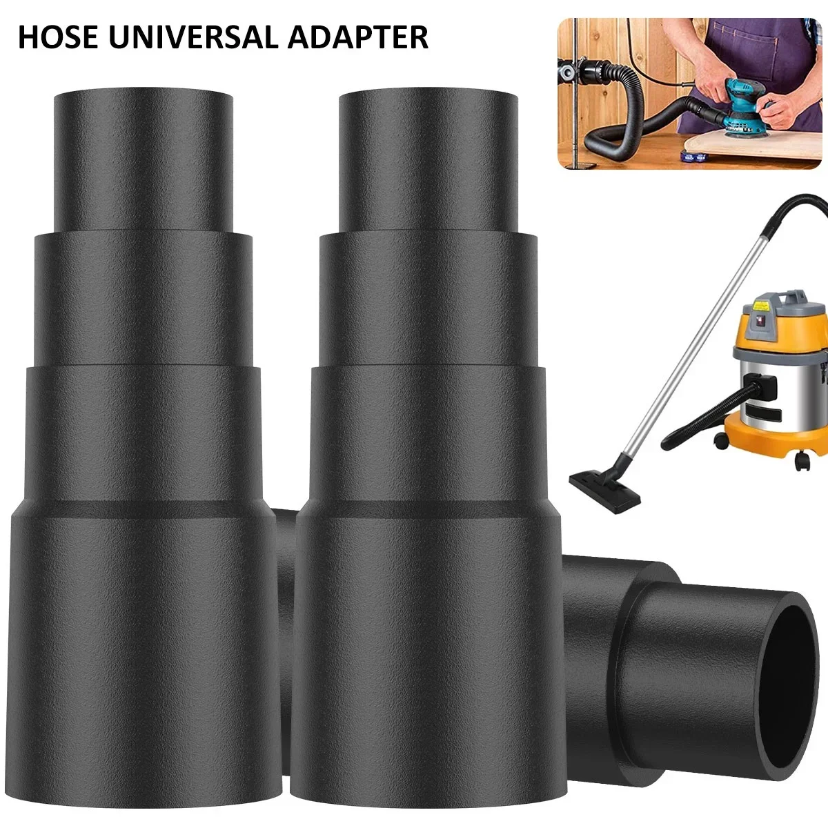 2-Pcs-Universal-Vacuum-Cleaner-Hose-Adapter-Kit-5-layer-Vacuum-Hose ...