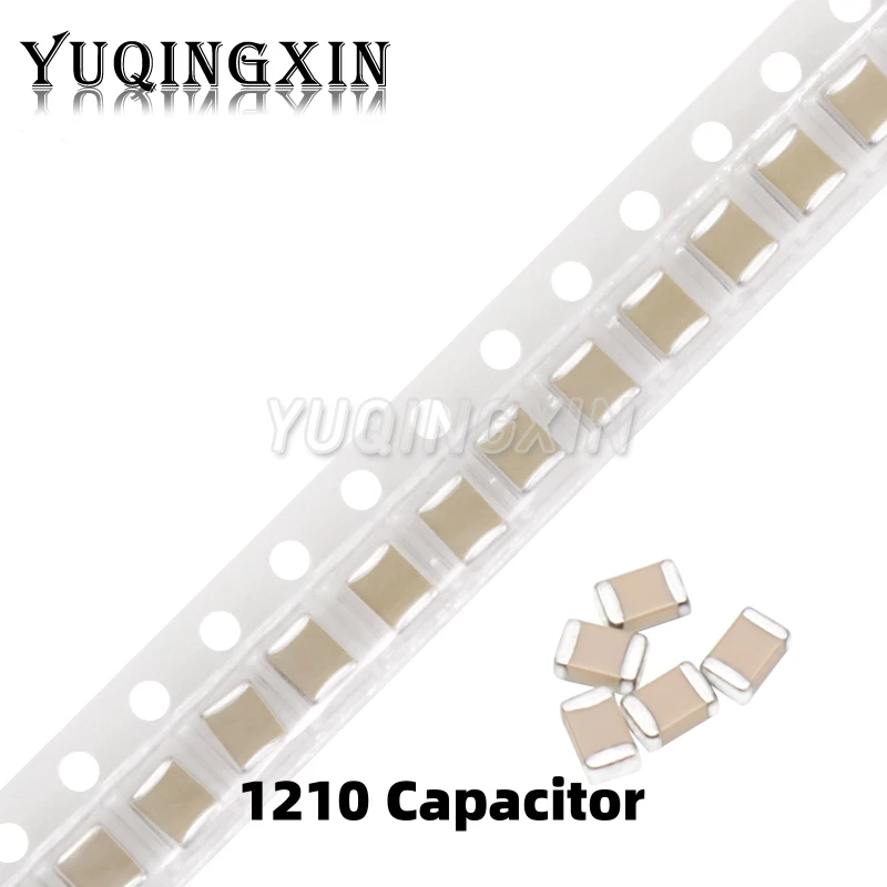 10pcs-New-Original-1210-1812-2220-SMD-Capacitor-0-1uF-0-47uF-1uF-2-2uF ...