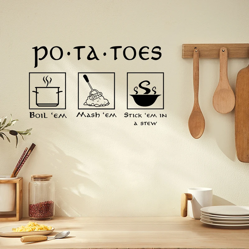 Potatoes-Wall-Decal-Boil-Em-Mash-Em-Stick-Em-in-a-Stew-Vinyl-Sticker ...