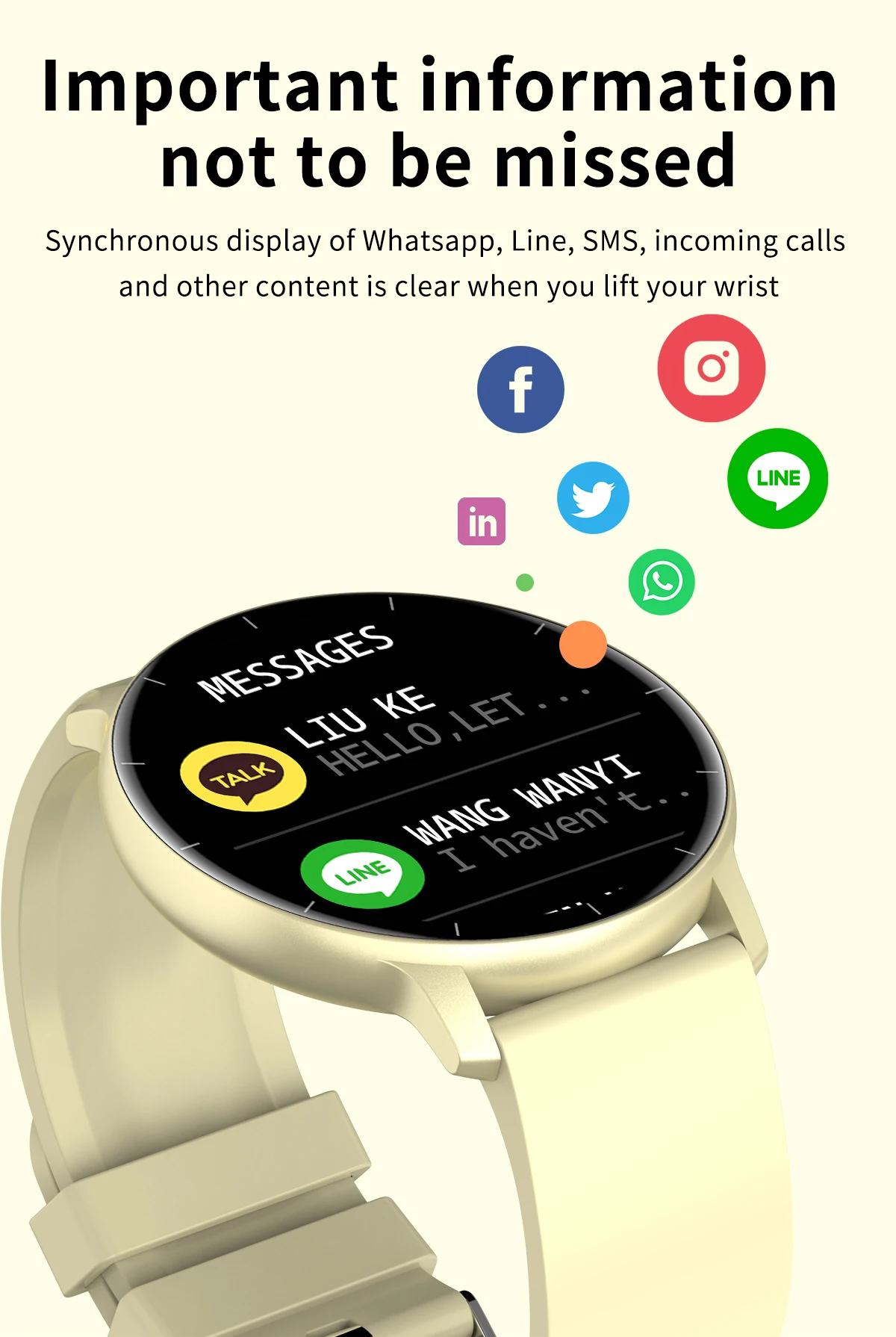 CanMixs 2022 Smart Watch Women Men Lady Sport Fitness Smartwatch Sleep ...