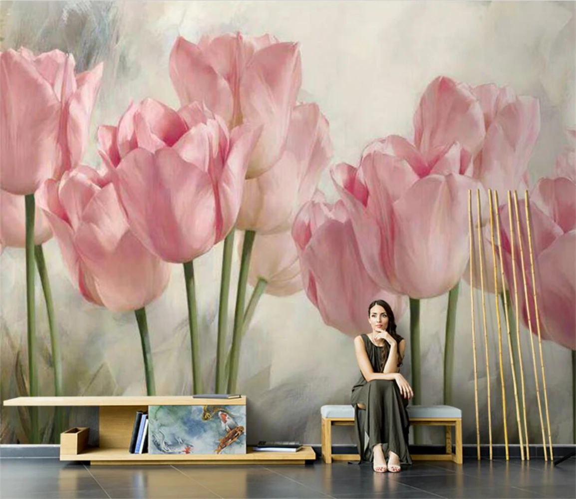 Custom 3D Mural Wallpaper for retail Wall