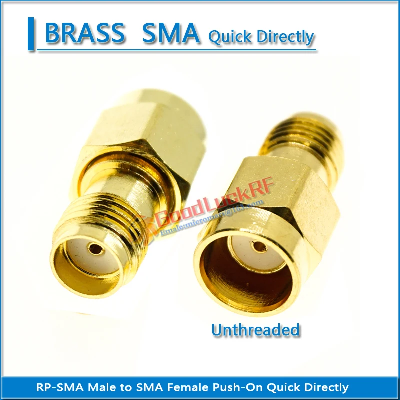 1x Pcs Rpsma Rp-sma Rp Sma Male To Sma Female Push-on Quick Directly ...