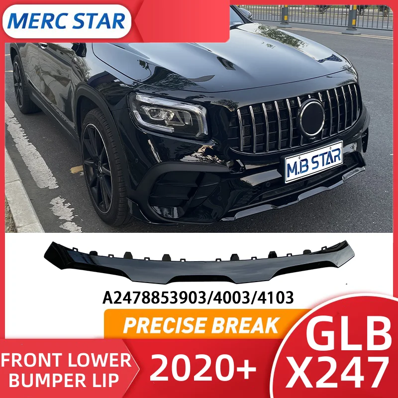 For-GLB-X247-2020-Front-Bumper-Lip-Trim-A2478853903-4003-4103-GLB35 ...