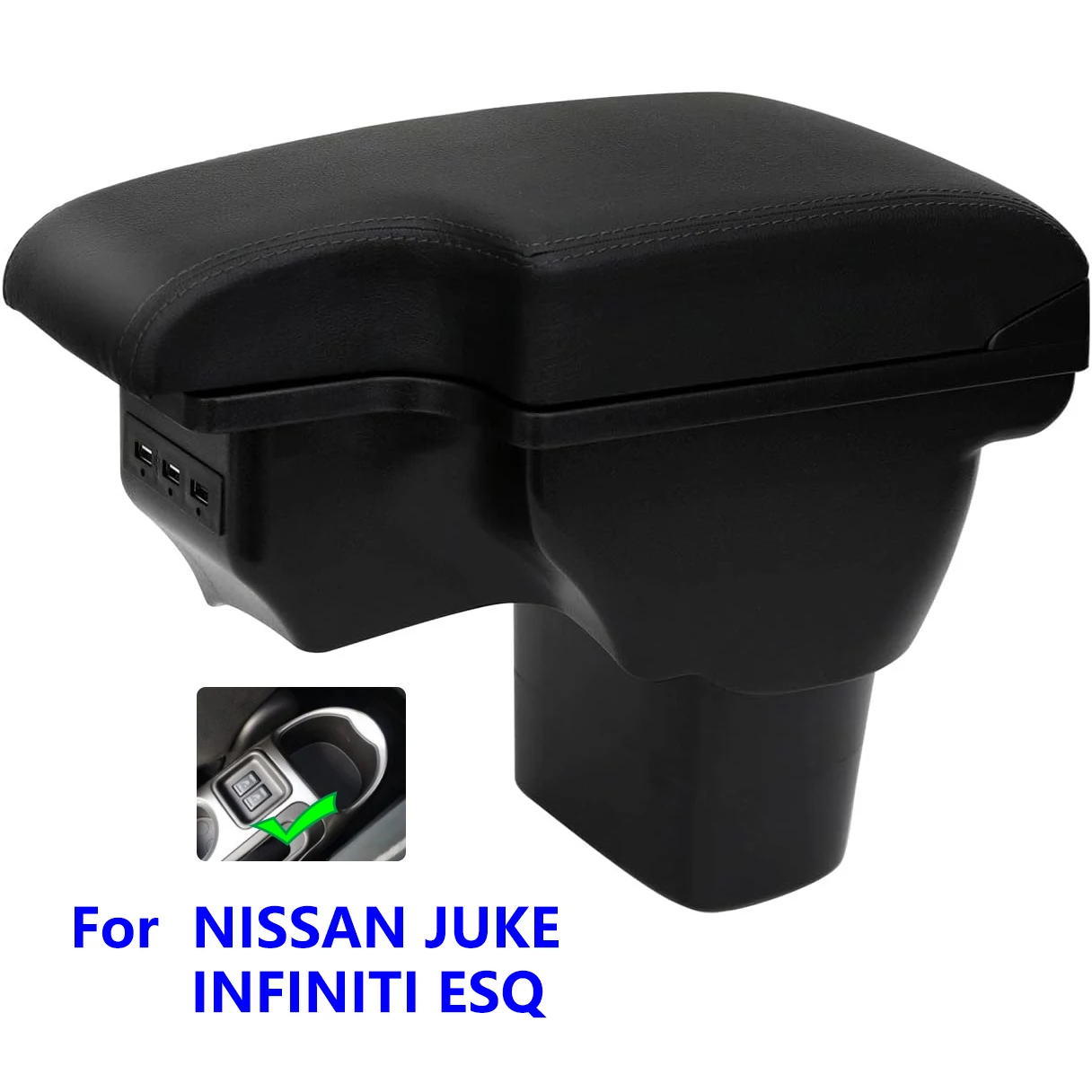 For-Infiniti-ESQ-Car-armrest-2010-2019-For-NISSAN-juke-Armrest-box ...