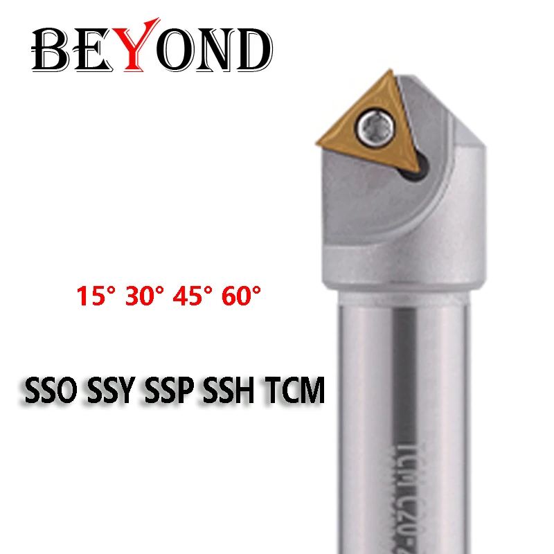 Beyond Sso Ssy Ssp Ssh Tcm Milling Cutter Holder 15 30 45 60 Degree Tcmt16t304 Tcmx Carbide ...