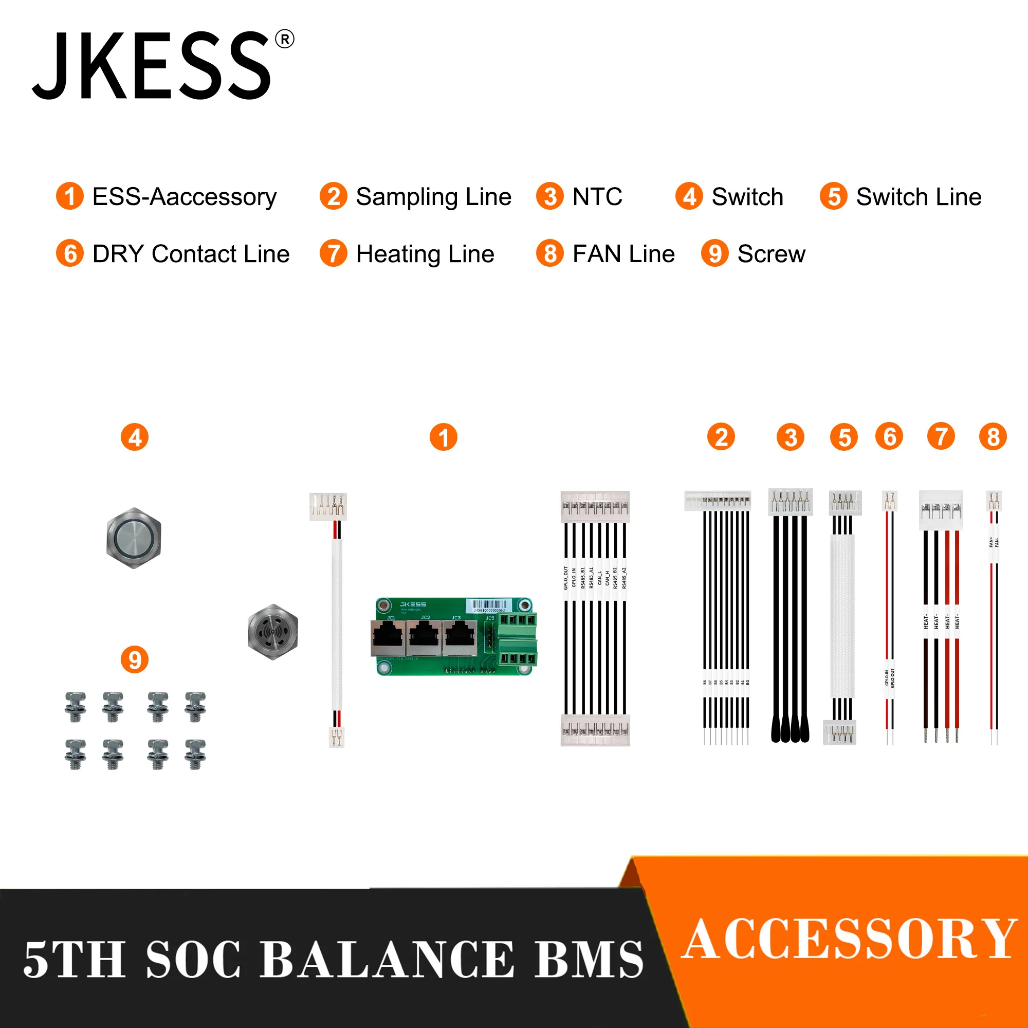 JKESS-SOC-Balance-BMS-Accessory-Sampling-NTC-Switch-DRY-Contact-Heating ...