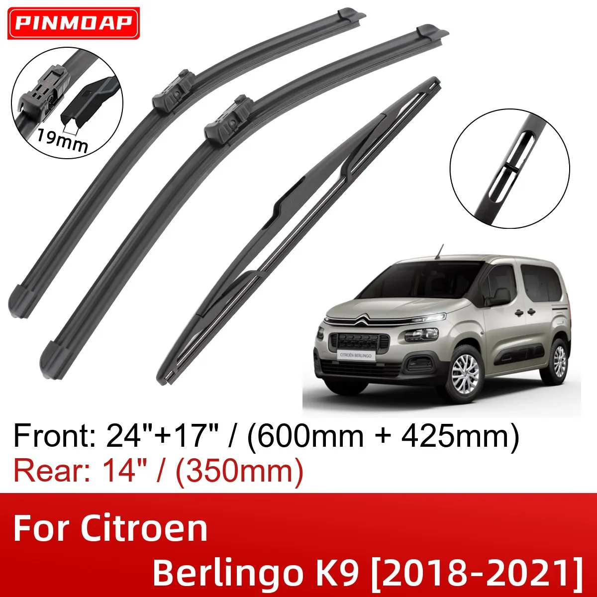 For-Citroen-Berlingo-K9-2018-2021-24-17-14-Front-Rear-Wiper-Blades ...