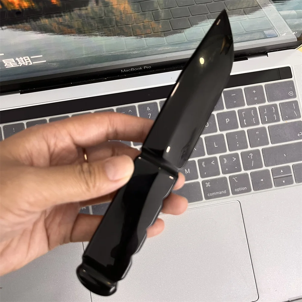 Natural-Crystal-Obsidian-Dagger-Healing-Protection-Stone-Handmade-Knife ...