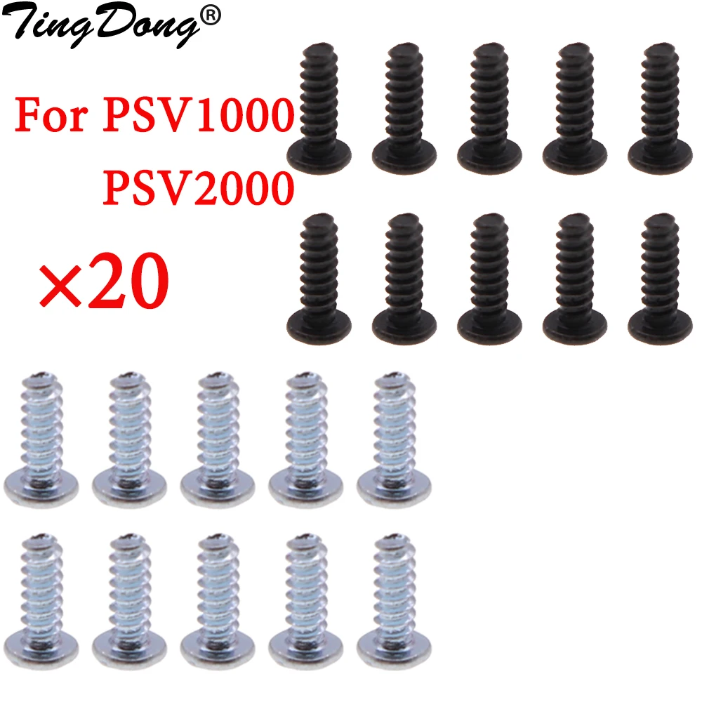 TingDong 20pcs Screws Set Replacement for PS Vita 1000 2000 Game ...
