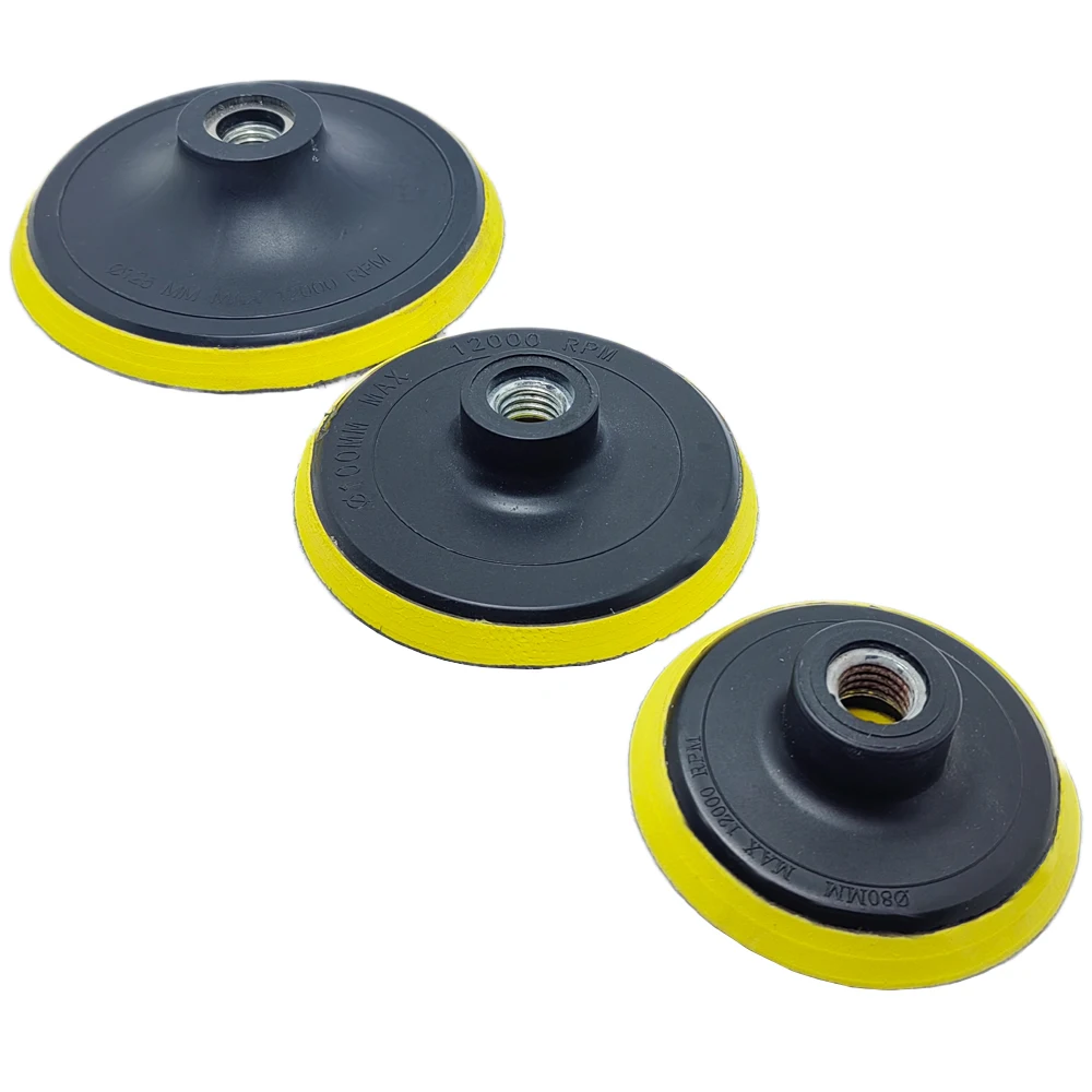 3-4-5-Backer-Pad-Foam-Plastic-Sponge-Backing-Pad-Sanding-Disc-Backing ...