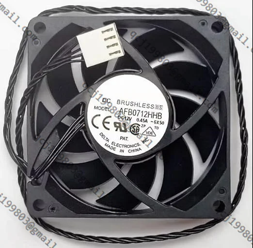 7cm-12V-AFB0712HHB-0-45A-70mm-3Wire-4Wire-CPU-Cooler-Fan-70x70x15mm ...