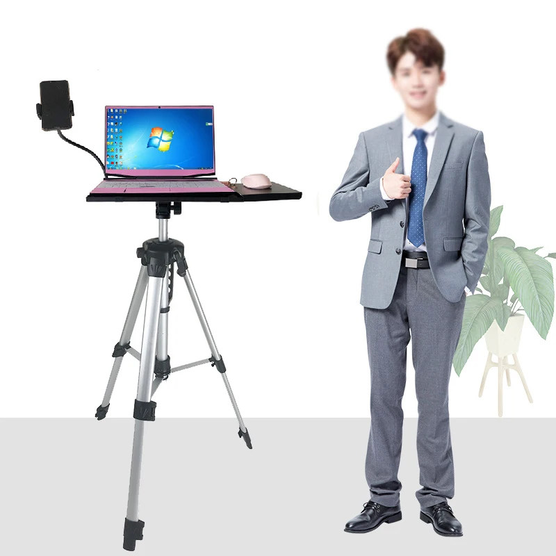 Laptop-Stand-Aluminum-Foldable-Tray-38cm-Notebook-Tripod-Holder ...