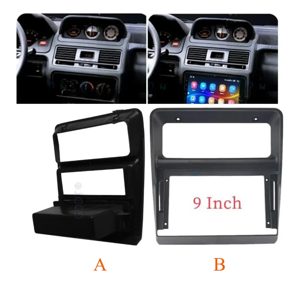 1 Piece 9 Inch Car Frame Fascia Adapter Android Radio Dash Fitting ...