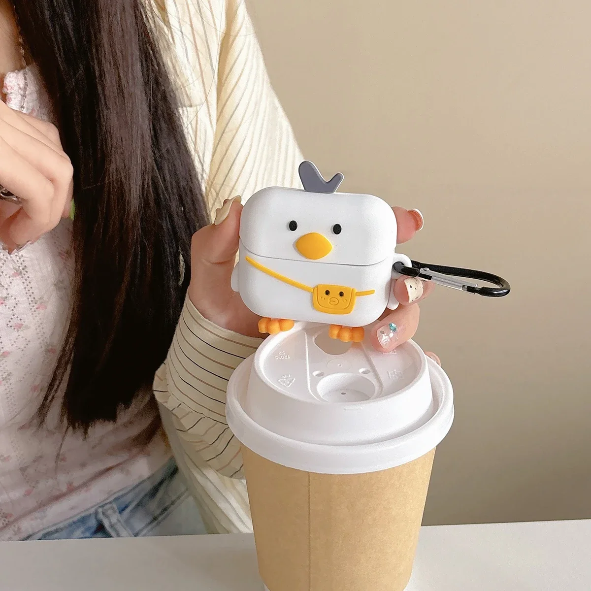 Cartoon duck Silicone Earphone Case for Samsung Galaxy Buds 3 Pro ...
