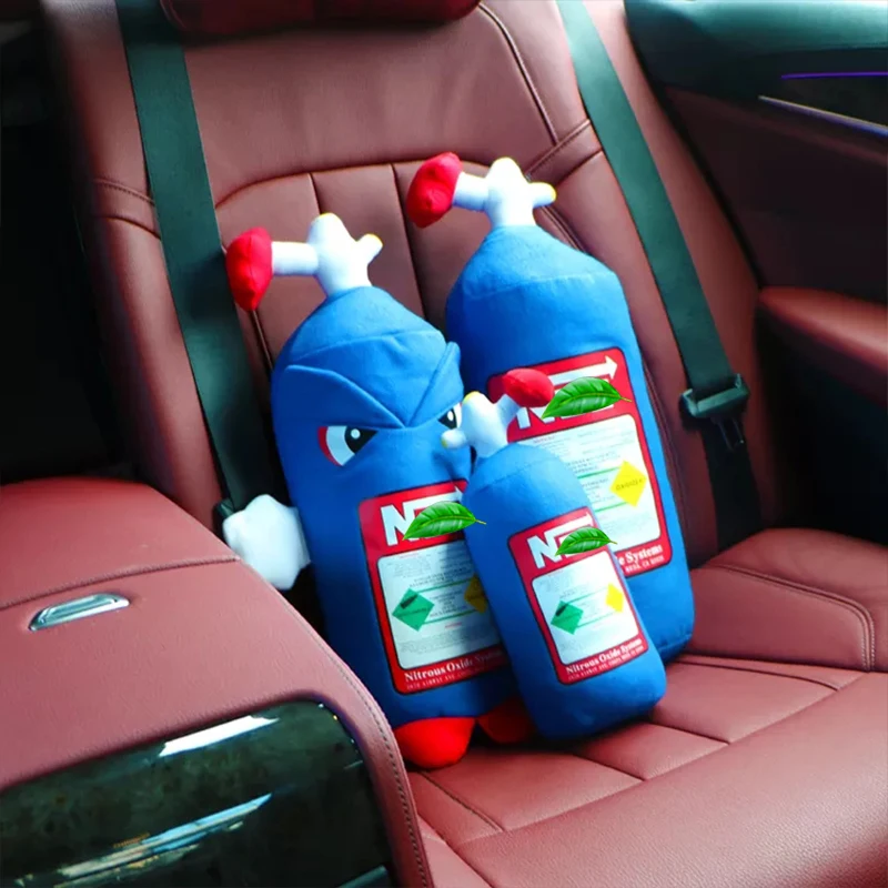 NOS Nitrous Oxide Bottle New Plush Toys Pillow Stuffed Soft Turbo JDM ...