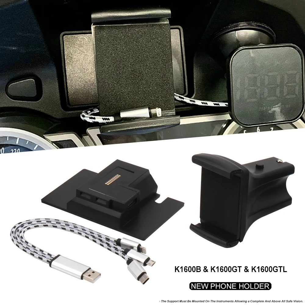 For BMW K1600GT K1600 GT K1600GTL K1600B 2011-2020 Motorcycle Phone ...