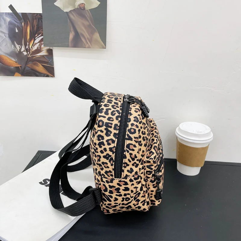 New-Mini-Women-s-Backpacks-Trend-Nylon-Female-Bag-Animal-Printing-Small ...