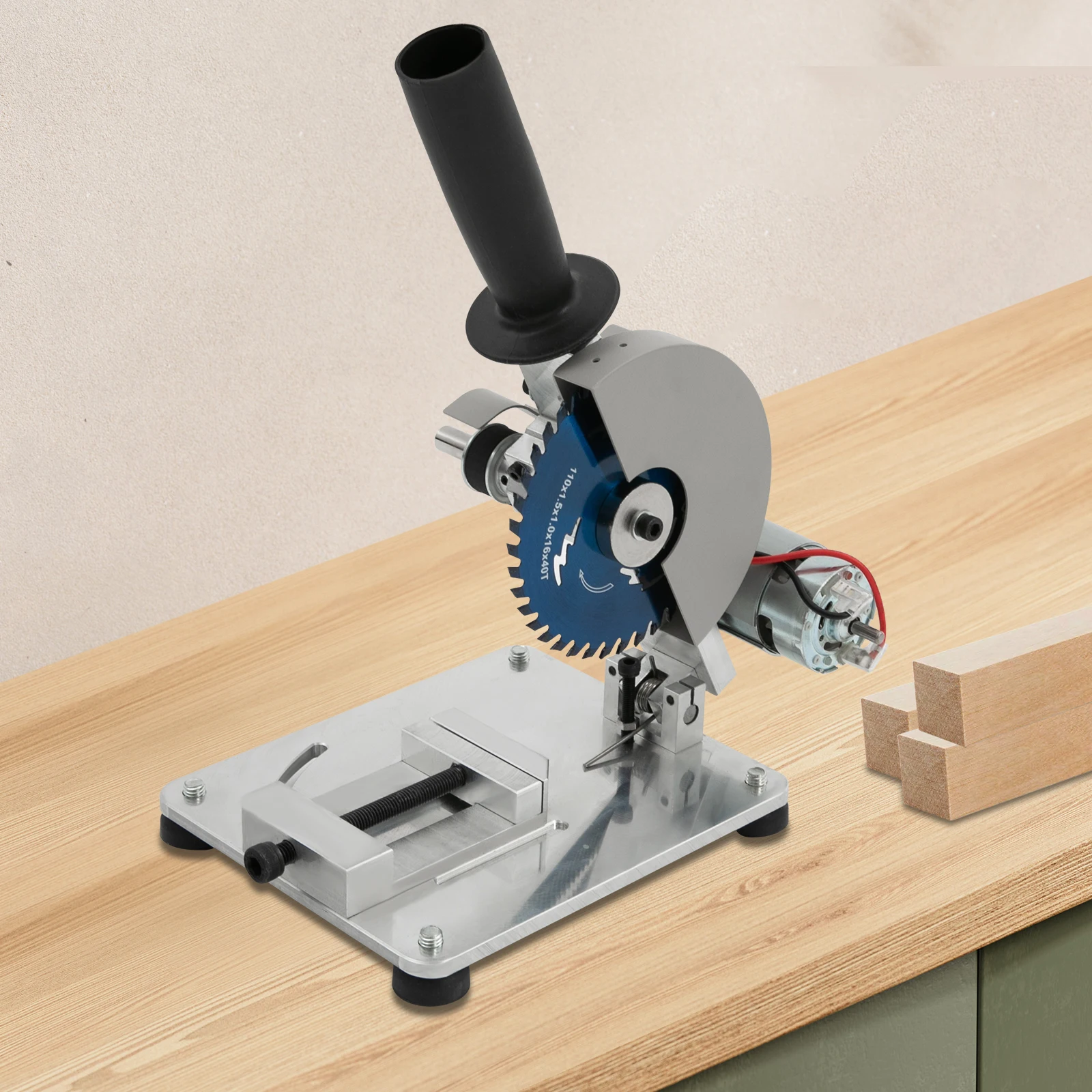 4 inch Mini Table Saw,Portable Tabletop Saw,Multifunction Mini Miter ...