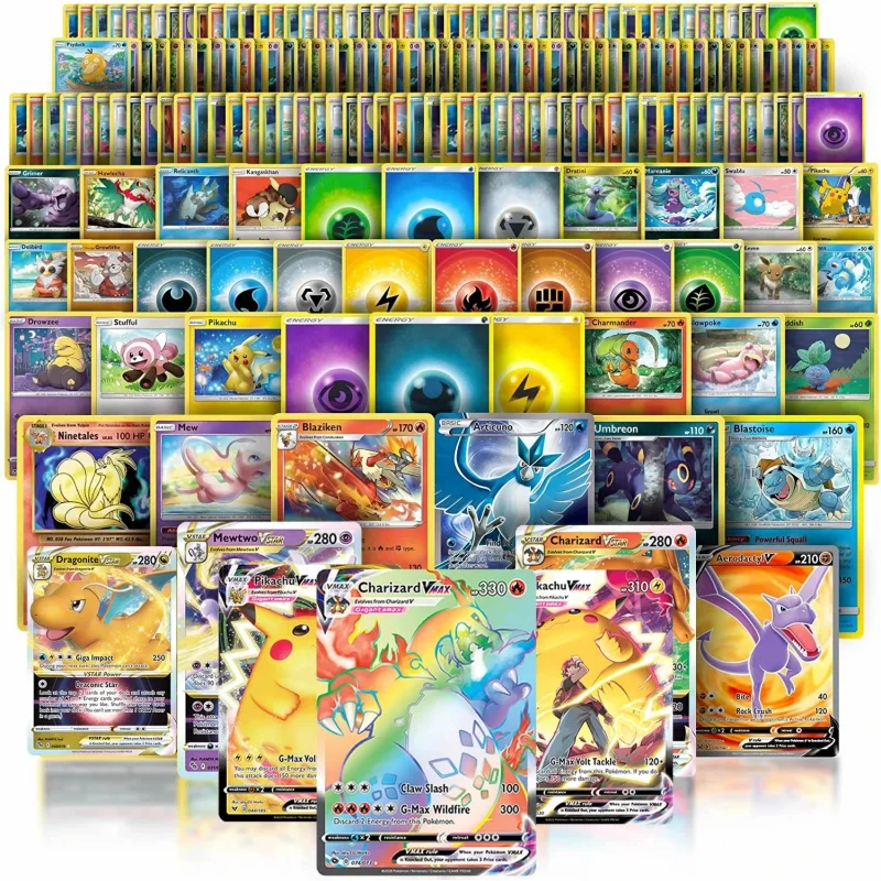 Pokemon-Anime-karty-Vstar-Vmax-GX-EX-wersja-francuska-zabawna-kolekcja ...