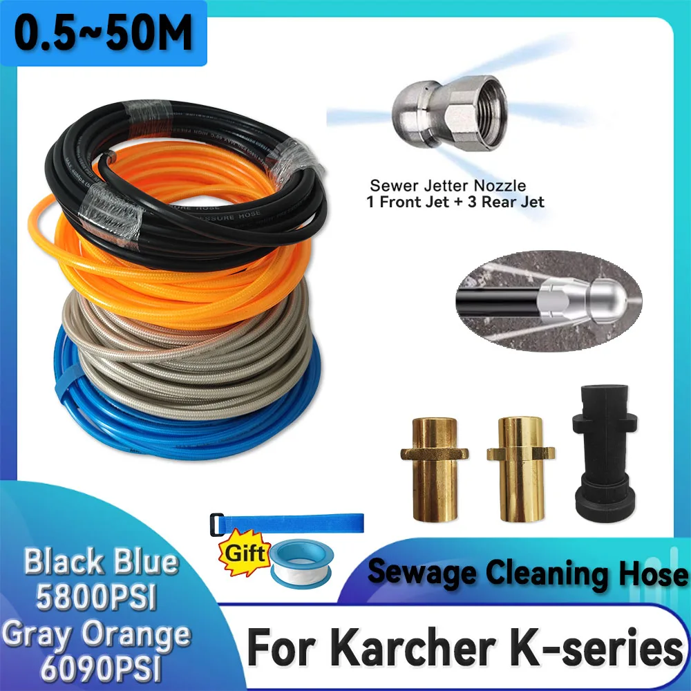 High-Pressure-Cleaning-Machine-Hose-Sewer-Cleaning-Hose-Pipeline ...