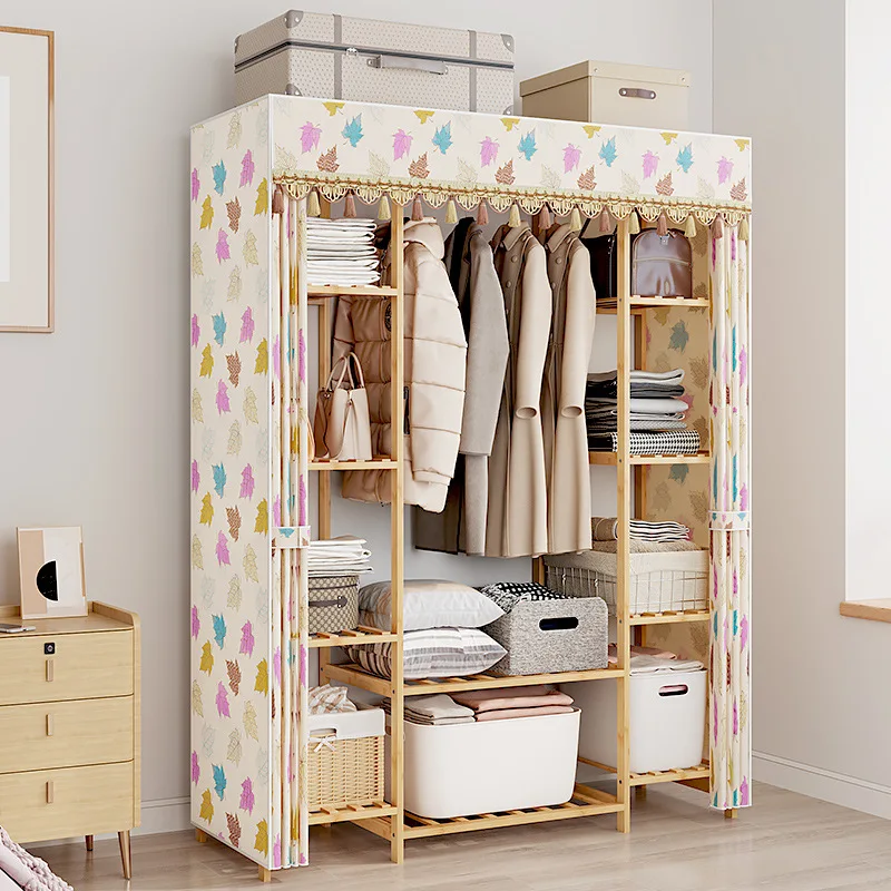 Bedroom-Portable-Foldable-Cloth-Wardrobe-Organizer-Clothes-Folding ...