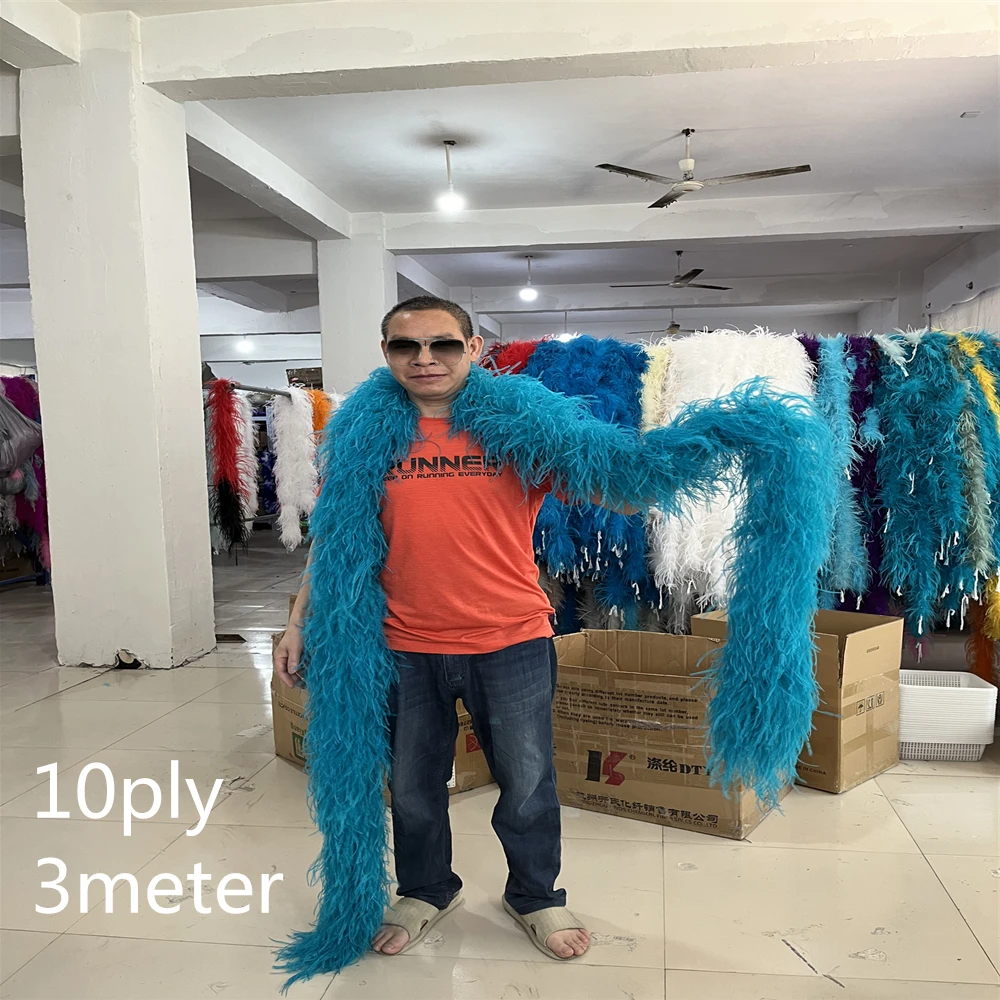 50cm-to-3-meters-Feather-Boa-Trims-Fluffy-6-to-10ply-Natural-Ostrich ...