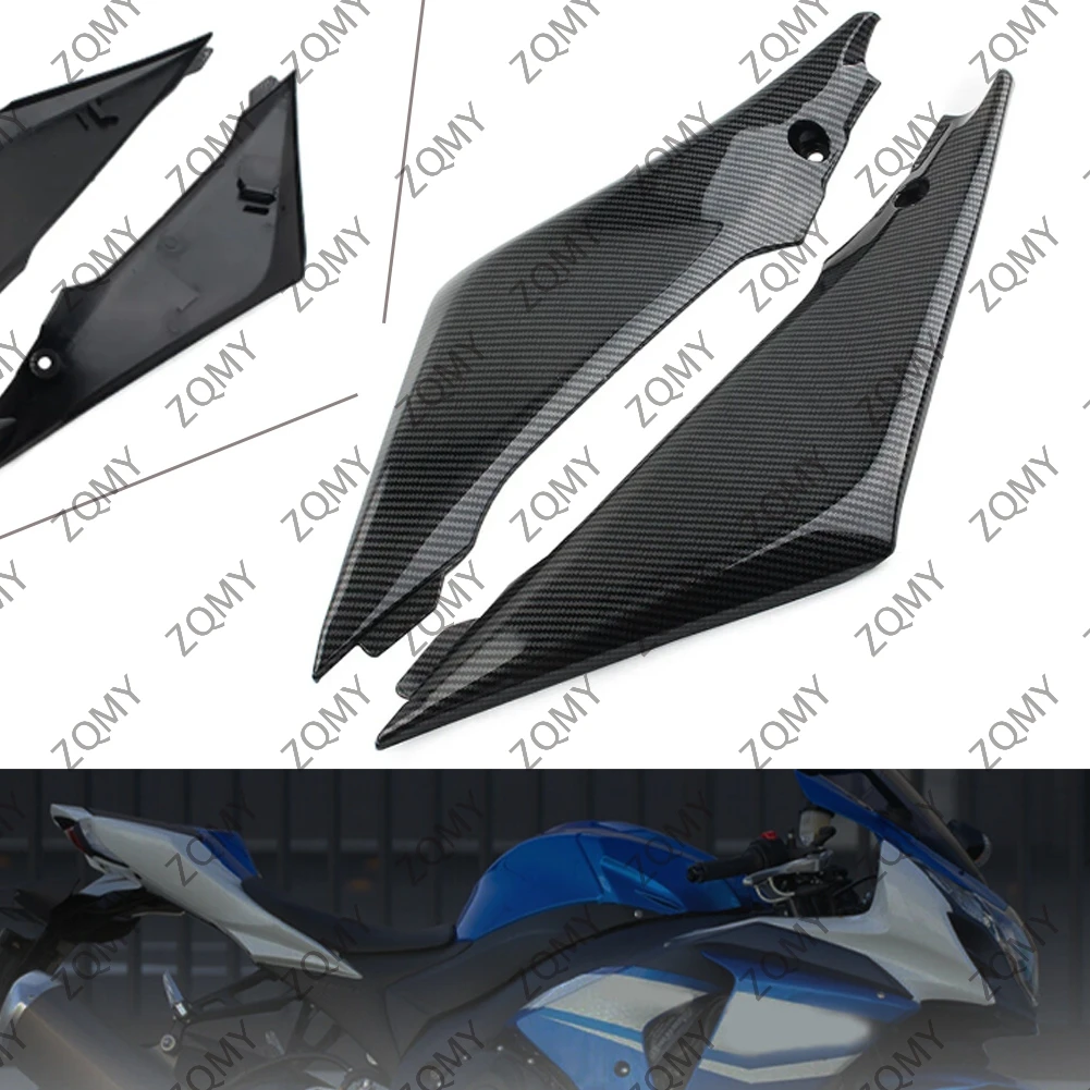 1Pair-Motorcycle-Fuel-Tank-Side-Cover-Panel-Fairing-Frame-Trim-Cowl ...
