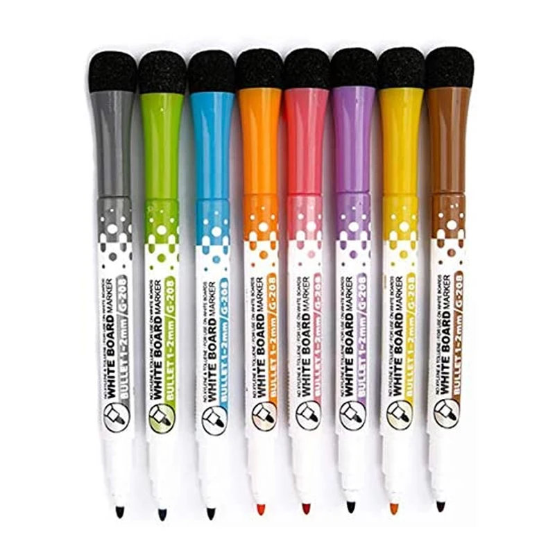 Whiteboard Markers With Erasers