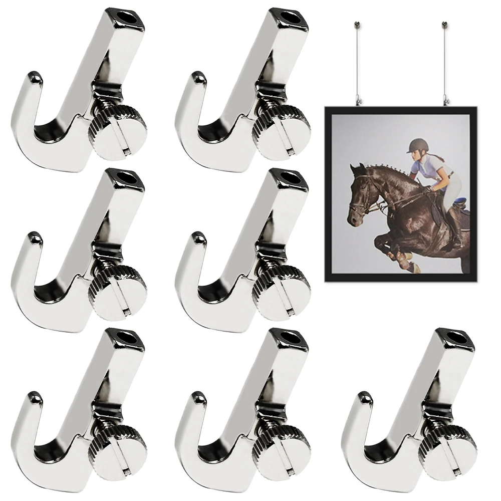 Adjustable-hooks-steel-wire-rope-nylon-rope-hooks-ceiling-decorative ...