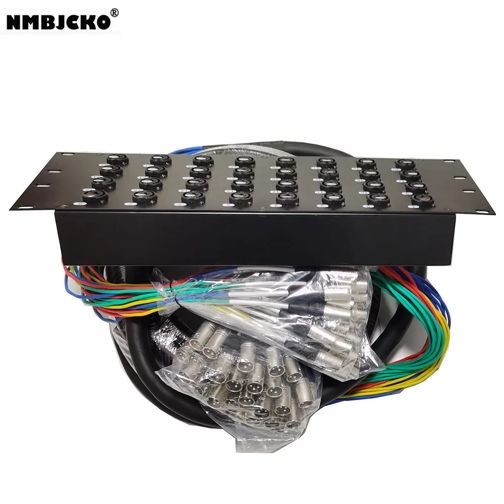High-Quality-NMBJCKO-4U-Audio-Rack-Mount-32-Channel-TRS-Combo-Splitter ...