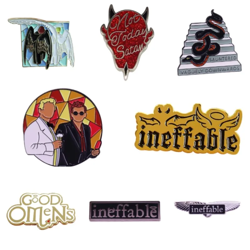 Angel-and-Demon-Enamel-Pins-Custom-Winged-Snake-Good-and-Evil-Movie ...