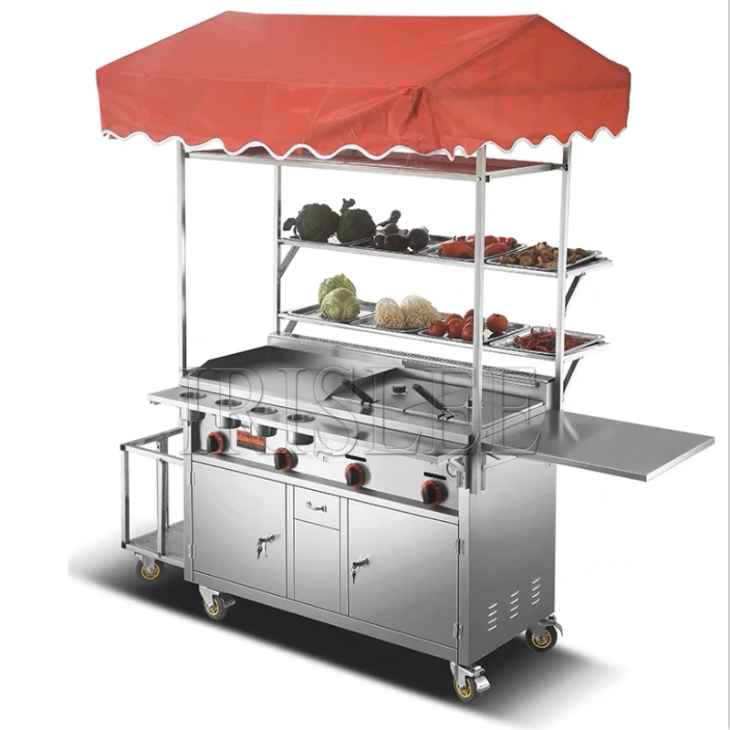 Best selling mobile food cart / trailer / snack cart - AliExpress