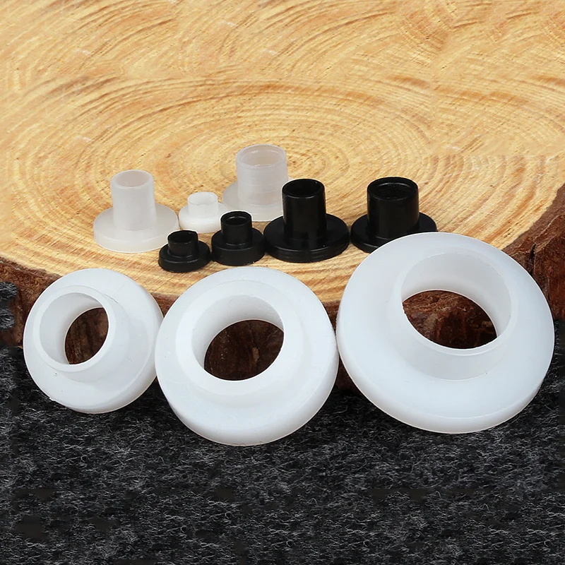10-100PCS T Type Nylon Washer Plastic Bump Screw Sleeve Insulation ...