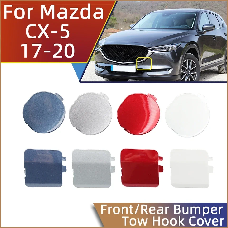 For Mazda CX5 CX-5 KE 2017 2018 2019 2020 Car Front Rear Bumper Tow ...