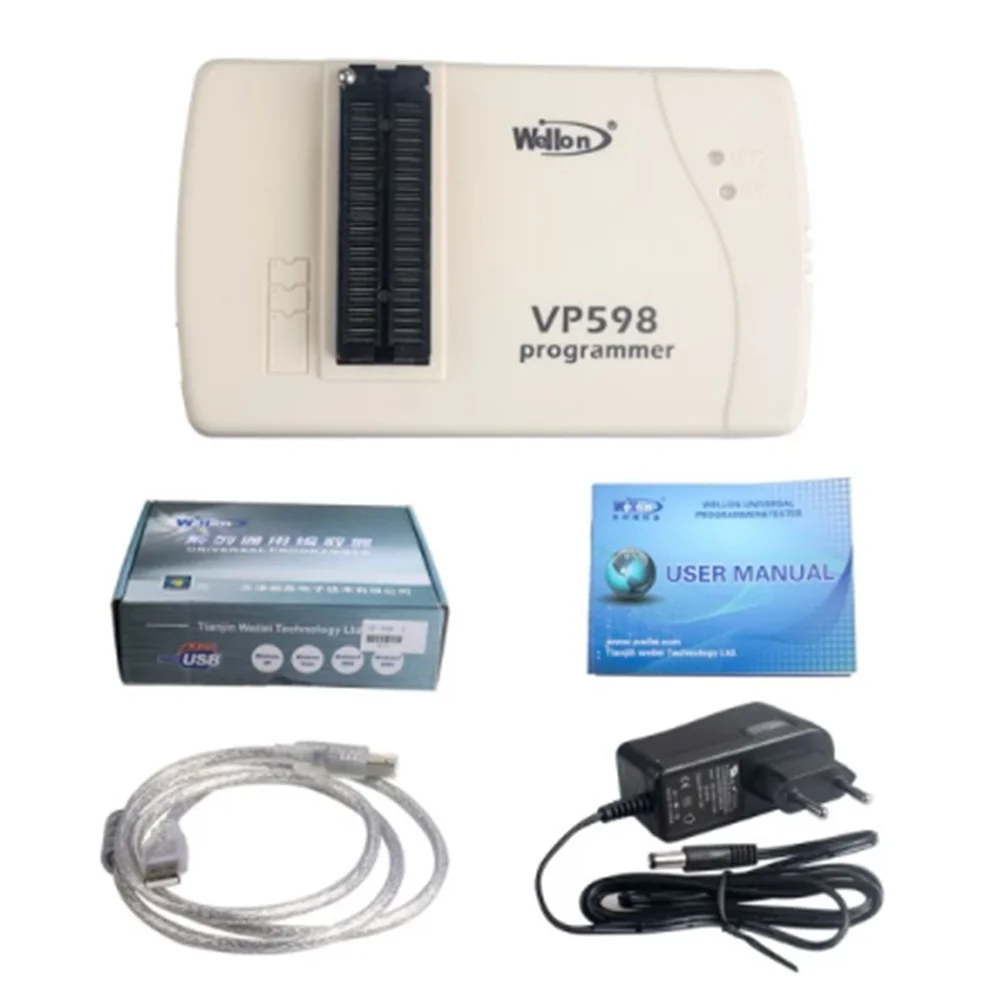 Original Wellon Vp598 Universal Programmer Vp-598 (upgrade Version Of Vp390) - Diagnostic Tools ...